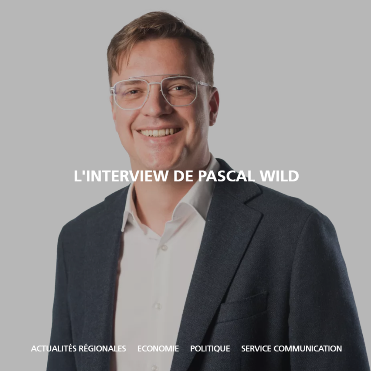 Pascal Wild interviewed in Interface, the FPE magazine | HEG-FR