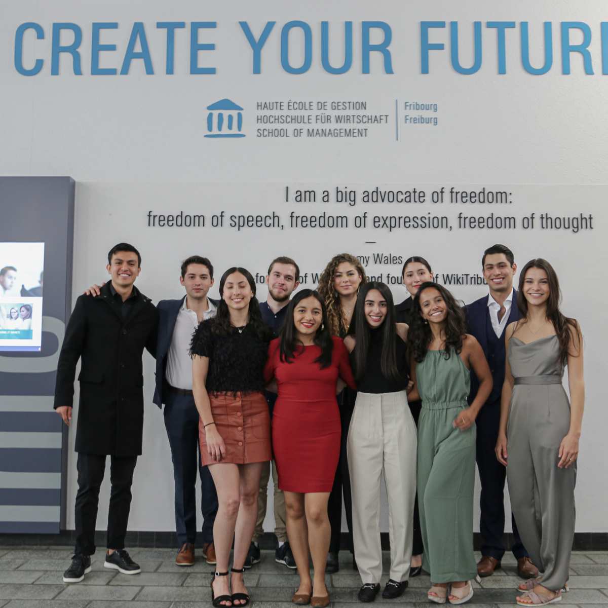 Exchange students graduation ceremony | HEG-FR